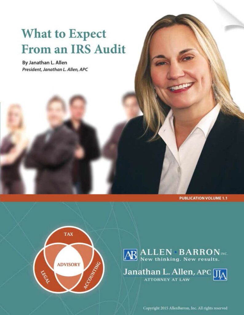 What to Expect from an IRS Audit White Paper - Allen Barron Inc.